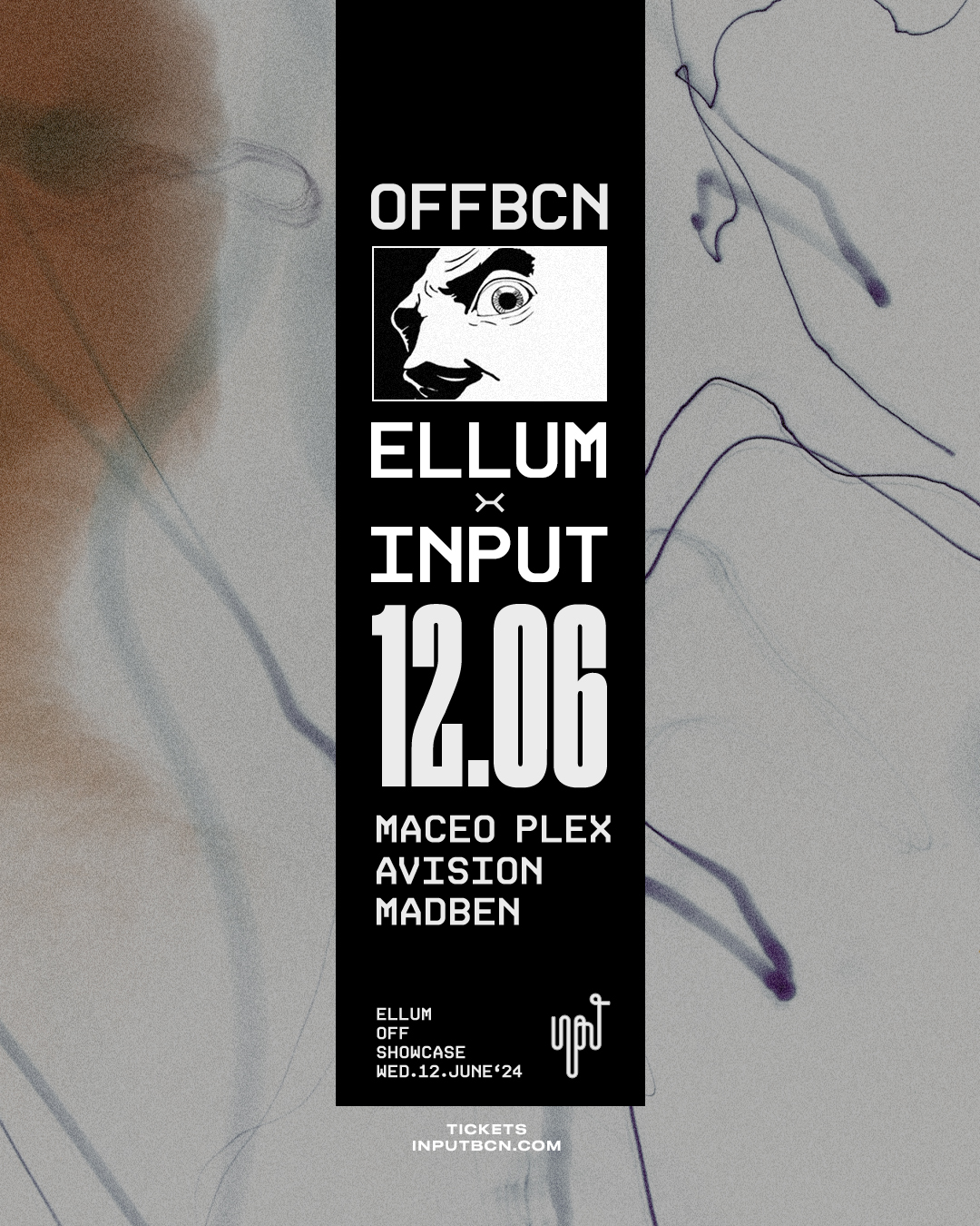 Input presenta su impresionante cartel para Off Barcelona
