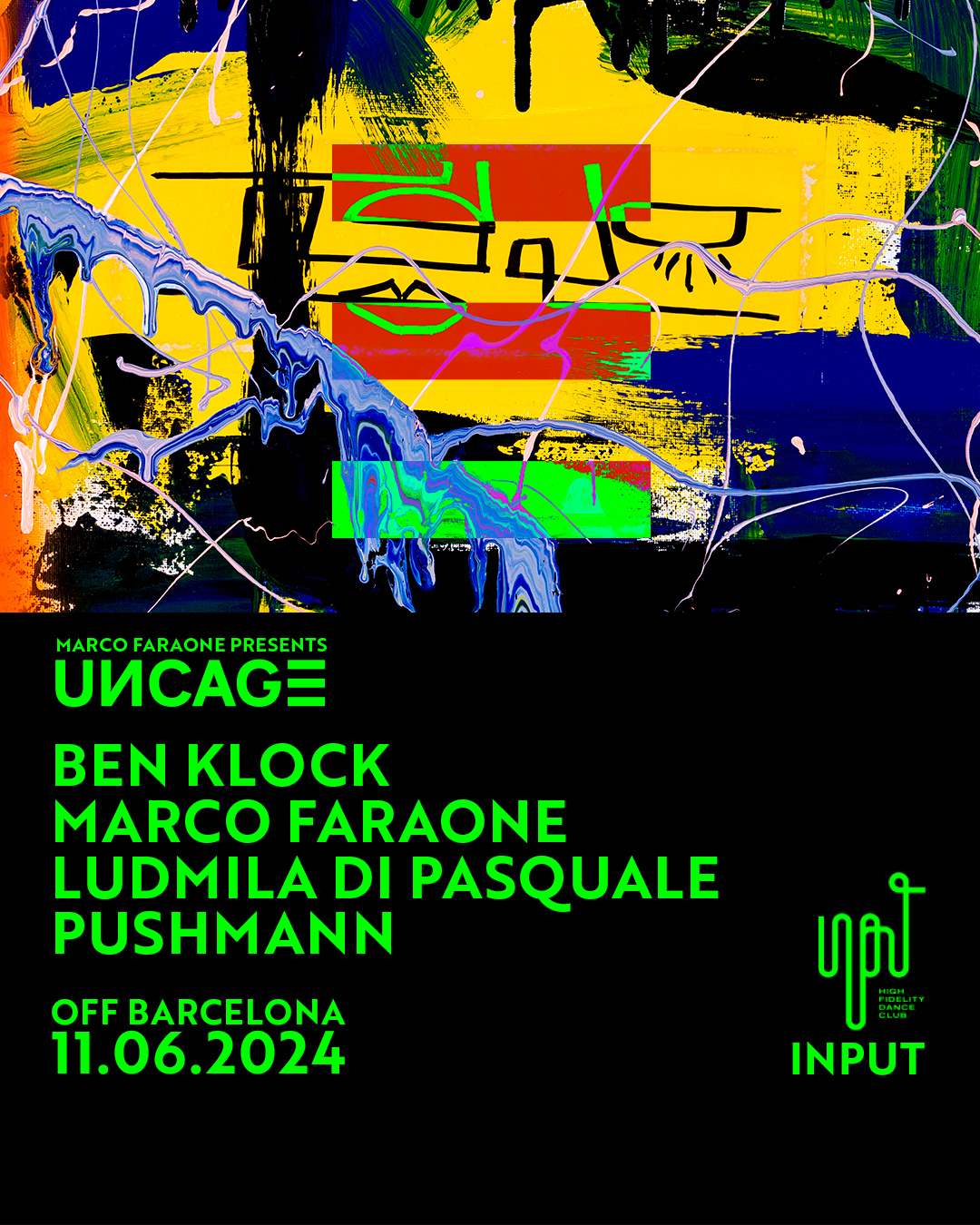 Input presenta su impresionante cartel para Off Barcelona